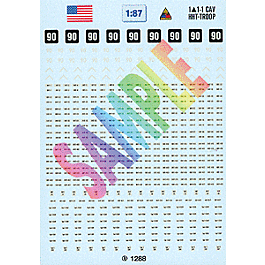 Trident - TL-Decals - Military - United States Army - 1st Armored ...