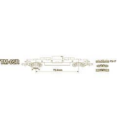 TomyTec - TM-05R Class A Power Chassis, Scale Length: 62'4" 17m ...