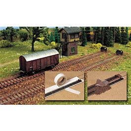 Busch - Track Ballast Tape with #7126 Ballast - Double-Faced (3m Long ...