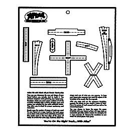 Atlas - Track Planning Template Set - 150-361