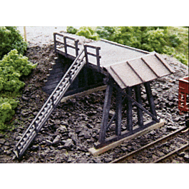Scale Univ - Trackside Coal Truck Dump - Laser-Cut Wood Kit - 3 x 6-1/4 ...
