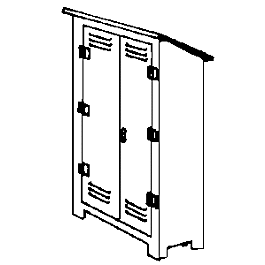 Alexander - Trackside Details - Relay Enclosure - 120-3104