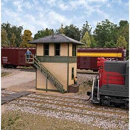 Walthers - Trackside Signal Tower - Kit - 1-7/8 x 2-27/32 x 3-5/16" 4.7 ...