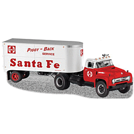 Lionel - Tractor-Trailer ATSF - 434-637849