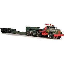 Sheepscot - Trailer Only - Lowboy Flatbed - 100-Ton 3-Axle Beam Type w ...