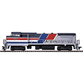 Walthers - Trainline(R) Diesel GE-8 40B Powered/Ready-to-Run - Amtrak(R) #500 Wide Cab (silver ...