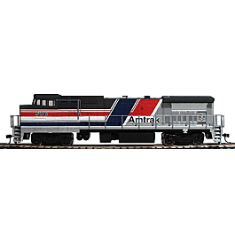 Walthers - Trainline(R) Diesel GE-8 40B Powered/Ready-to-Run - Amtrak(R) #506 (silver body w ...