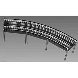 Rapido - Trans Curved Dbl Track Ki - 606-301003