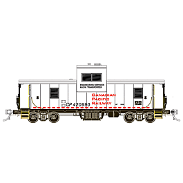 Rapido - Transcona Yard Wide Vision Caboose Lighted & Assembled ...