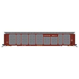 Intermount - Tri-Level Enclosed Auto Rack - Ready to Run - Cotton Belt ...