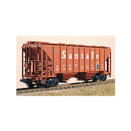 Walthers - Trinity 37' Cement Service Covered Hopper Kit - Santa Fe ...