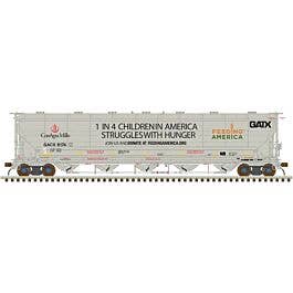 Atlas - Trinity 5660 PD Covered Hopper - Ready to Run - ConAgra #8174 ...