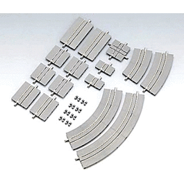 TomyTec - Trolley/Streetcar Track System - Half Loop & Crossing Set ...