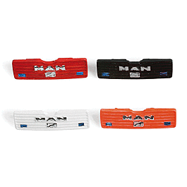 Herpa - Truck Accessories - MAN M2000 Grille w/Nonworking Blue Flashers ...