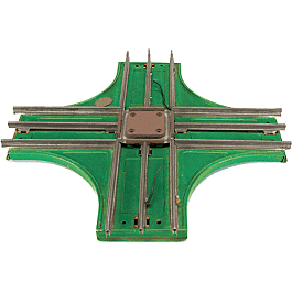 MTH - Tubular Track Accessories - Standard Guage 90 Degree Crossover ...