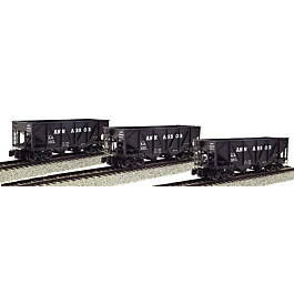 S Helper - Two-Bay Composite Hopper Set 3-Car #1 - Ann Arbor - 641-760