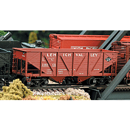 S Helper - Two-Bay Composite Hopper Set 3-Car #1 - Lehigh Valley - 641-772