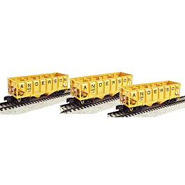 S Helper - Two-Bay Panel Side Hopper - 3-Car Set #1 - Anderson - 641-982