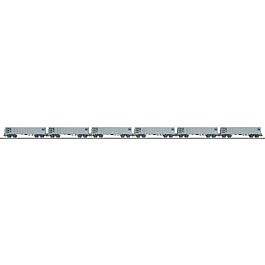 Marklin - Type Fas High-Side Gondola 6-Pack - 3-Rail Ready to Run - SBB ...