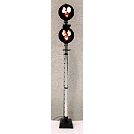 NJ Intl - Type G Tri-Color Target Signal - 3-Light Double - 525-3060