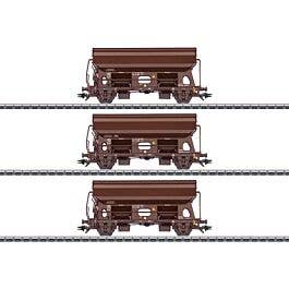 Marklin - Type Tds Covered Hopper with Hinged Roof 3-Pack - 3-Rail ...