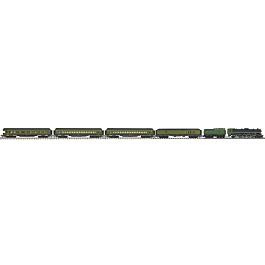 MTH - U1f Steam Passenger Train-Only Set w/Proto-Sound 3.0 - 3-Rail ...