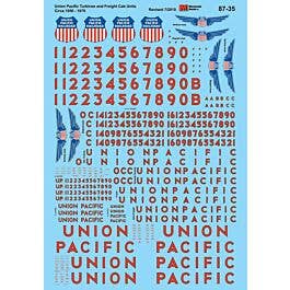 Microscale - Union Pacific - UP - Diesel & Turbine Locomotives (gray ...
