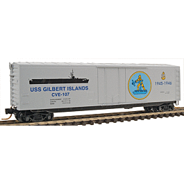 MicroTrain - US Navy Series Boxcar - USS Gilbert Islands CVE-107 ...