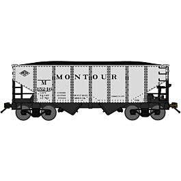 Bluford - USRA 30'6" 2-Bay Hopper with Load - Ready to Run - Montour ...