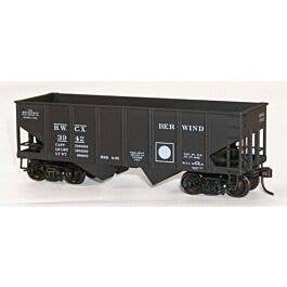 Accurail - USRA 55-Ton 2-Bay Hopper - Kit - Berwind Coal Co. BWCX #3942 ...