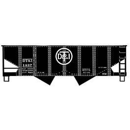 Accurail - USRA 55-Ton 2-Bay Hopper - Kit - Detroit, Toledo & Ironton ...