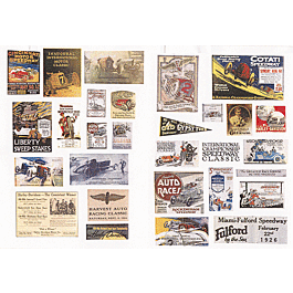 JL Innov - Vintage Racing & Speedway Signs - Set #2 1920s-40s pkg(30 ...