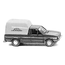 Wiking - VW Caddy w/top - 781-47