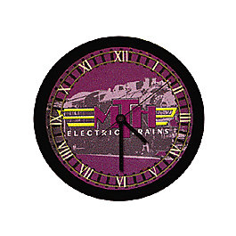 MTH - Wall Clock w/Train Sounds - 507-601356