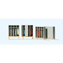 Preiser - Wardrobe Interior Set - Kit pkg(4) - 590-17188