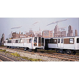 Walthers - Washington D.C. Metro Transit Car - Powered - 932-6035
