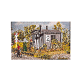 Pola - Watchman's Crossing Shed - 12 x 8 x 6-13/16" 30 x 20 x 17cm ...
