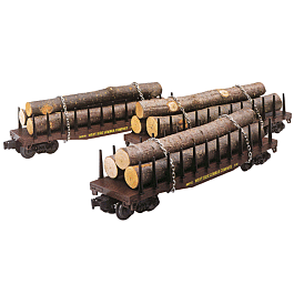 Lionel - Westside Lumber Log Cars - 434-617564
