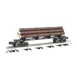 Bachmann - Williams(TM) Skeleton Log Car - 3-Rail - Ready to Run ...