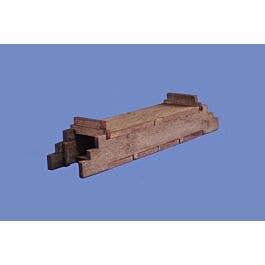 Blair Line - Wood Box Culvert - 3.2 x 3/4 x 1/2" 8.1 x 1.9 x 1.3cm ...