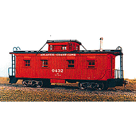 AMD - Wood Caboose - Kit (Laser-Cut Wood) - Atlantic Coast Line (Class ...