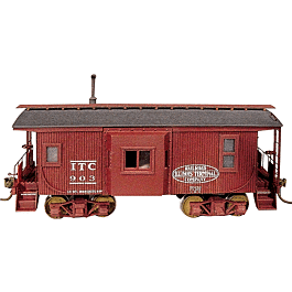 AMD - Wood Caboose - Kit (Laser-Cut Wood) - Illinois Terminal Bay ...