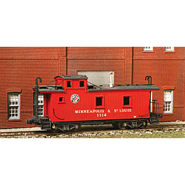 AMD - Wood Caboose - Kit (Laser-Cut Wood) - Minneapolis & St Louis ...