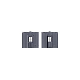 Tichy - Wood Caboosee-Work Car Ends - 1 Pair - 293-3087
