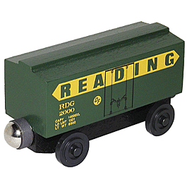 Whittle - Wooden Toy Train: Boxcar - Reading #2000 - 802-100230