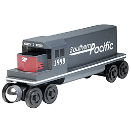 Whittle - Wooden Toy Train: Diesel Engine - Southern Pacific #1998 ...