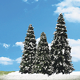 Woodland - Woodland Classic Trees(R) Ready Made - Snow Dusted - 2 to 3 ...