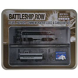 MicroTrain - WWII US Navy Pearl Harbor Battleship Row Commemorative Set ...