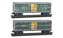 Ho Scale Stock Car | Livestock Train Cars