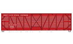 Ho Scale Stock Car | Livestock Train Cars